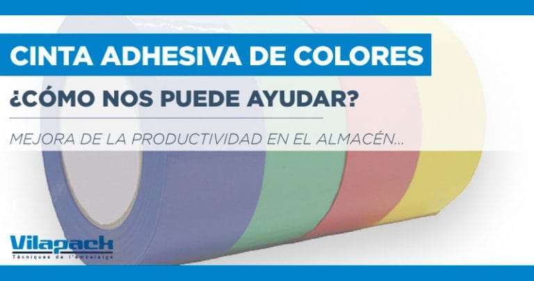 Ventajas cintas adhesivas de colores - Blog - Vilapack