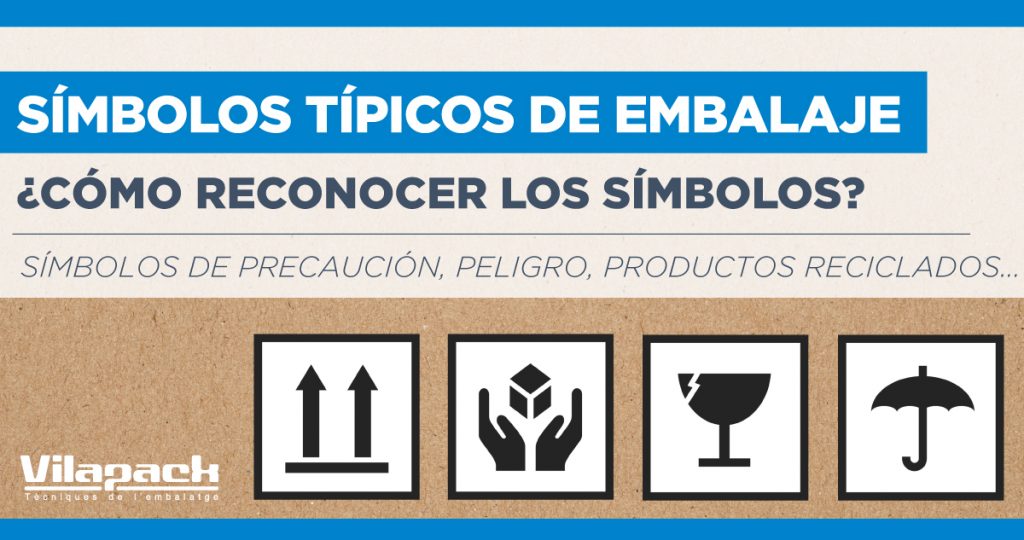 Símbolos típicos del embalaje | Vilapack